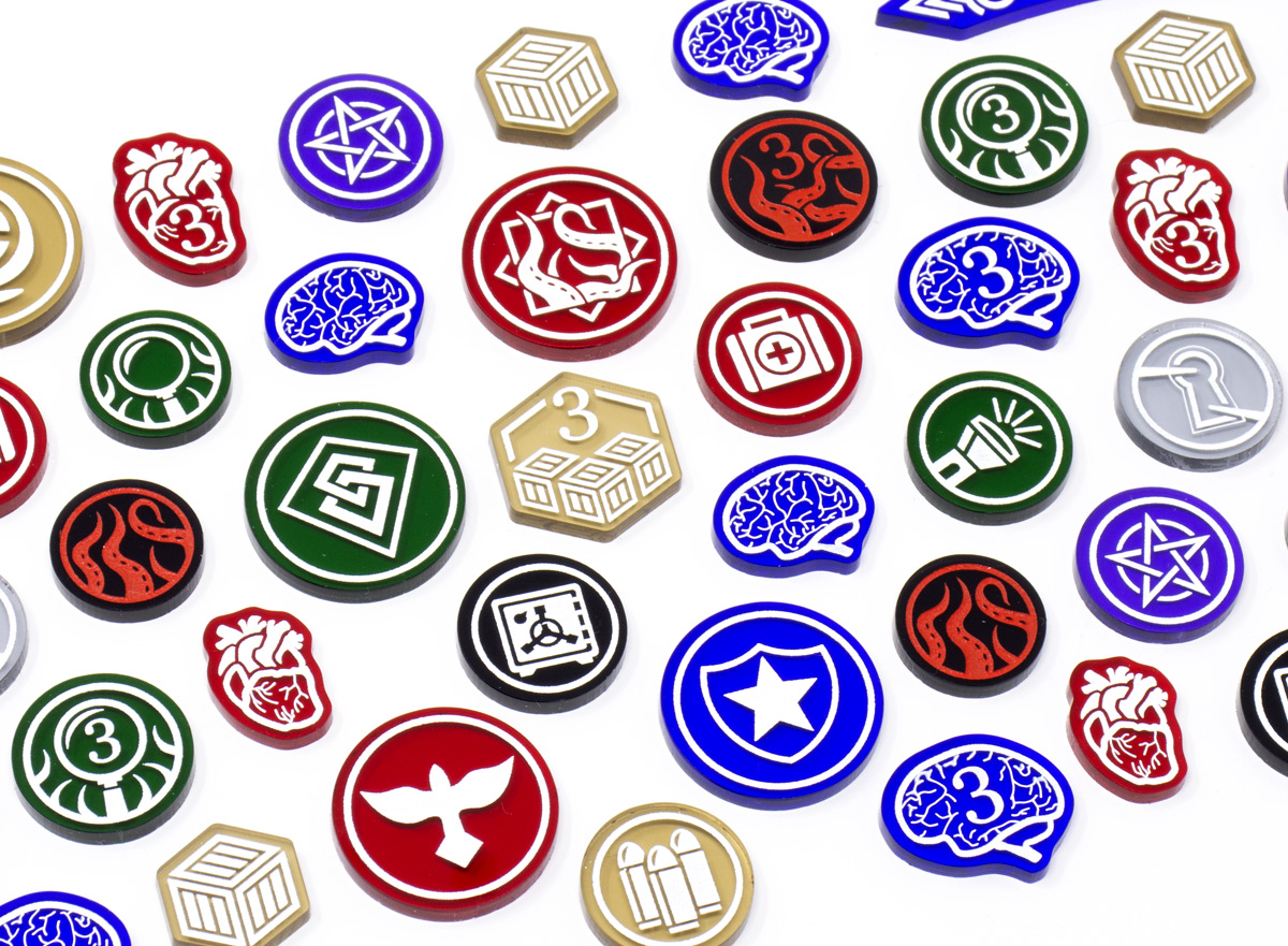 Arkham Horror LCG Tokens - LaserGaming