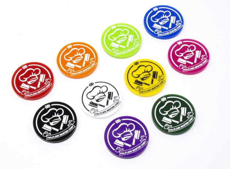 Halfling Master Chef Inducement Token Compatible With Blood Bowl ...