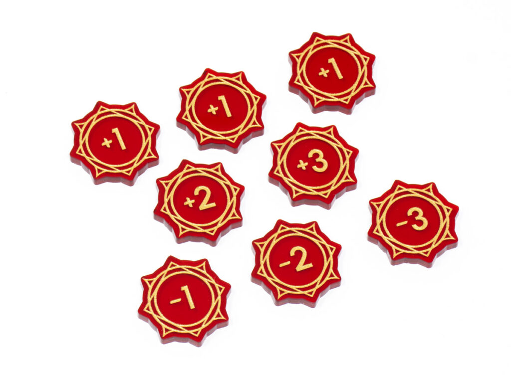 LORCANA TCG Compatible Acrylic Upgrade Token Set - LaserGaming